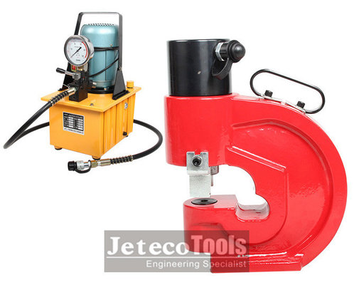 China Jeteco Tools electric motor hydraulic pump operated CH-70 hydraulic hole puncher machine supplier