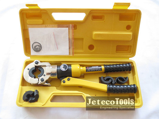 China GC-1632 hydraulic pex pipe crimping tool, for crimping steel pipe 16-32mm, Jeteco Tools brand hydraulic pipe tool supplier