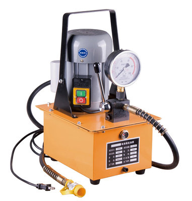 China Single action electric hydraulic pump ZH-700B, portable electric motor hydraulic pump supplier